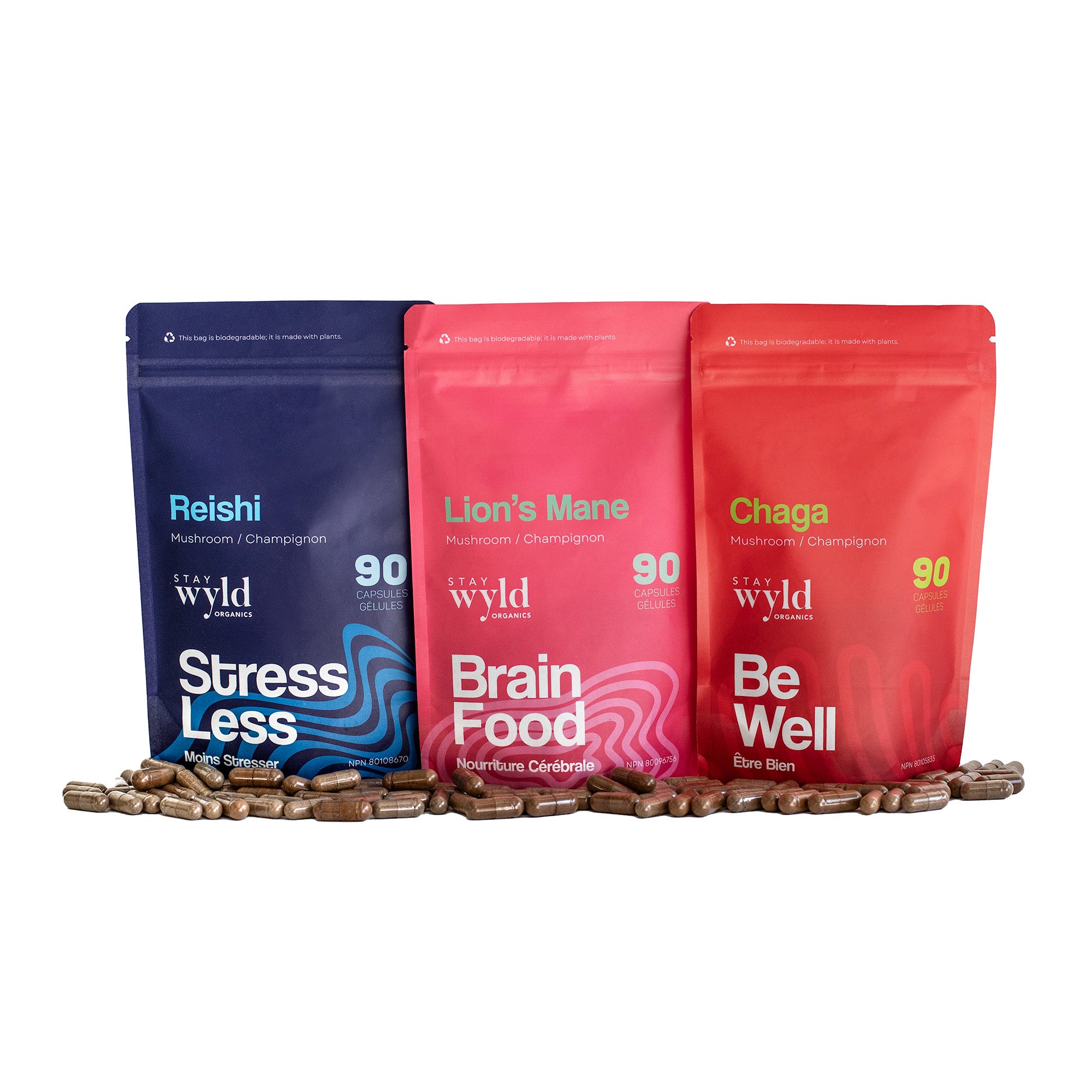 Less Stress & More Calm Bundle – Stay Wyld Organics