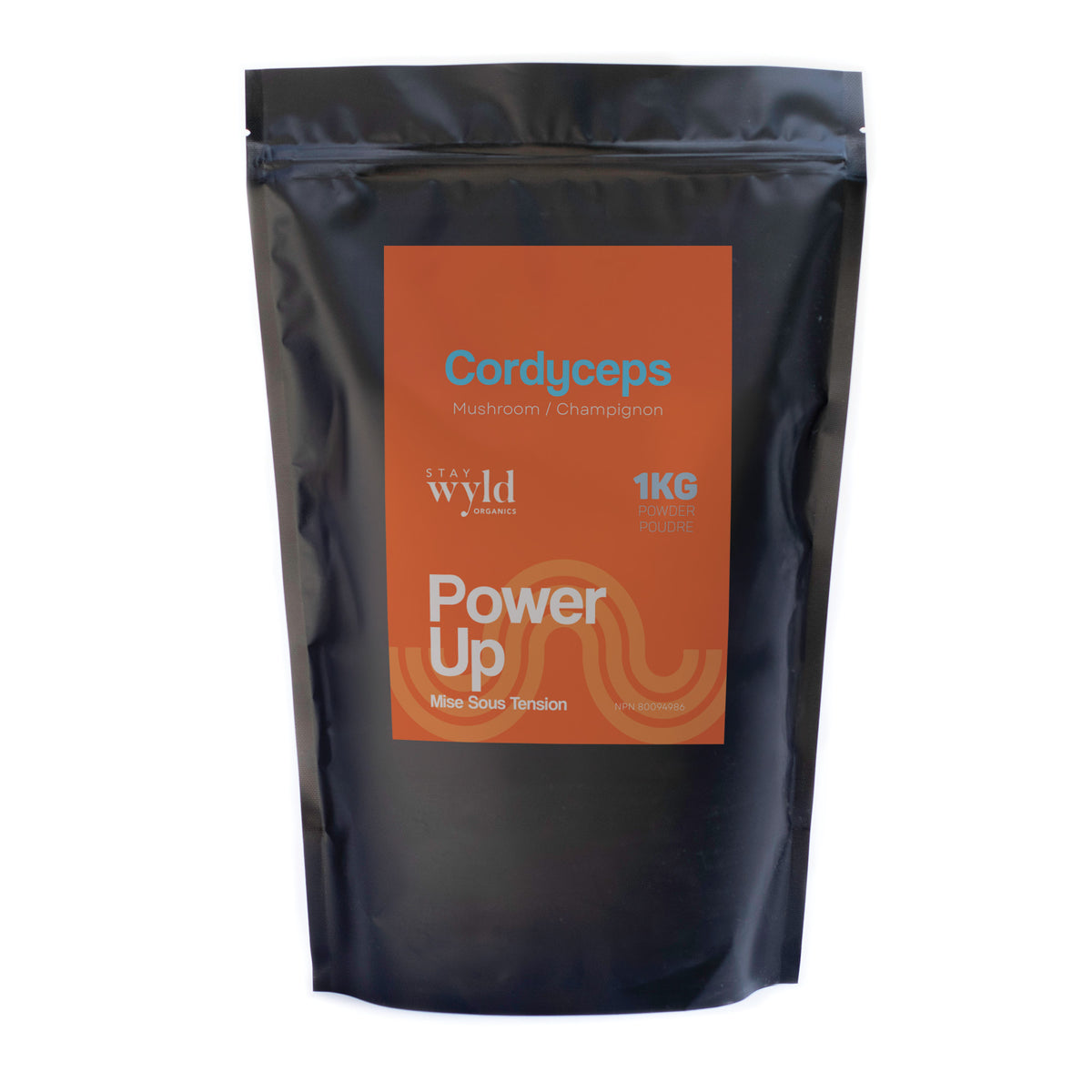 Bulk Cordyceps Supplement Mushroom Powder (1kg) | Stay Wyld Organics